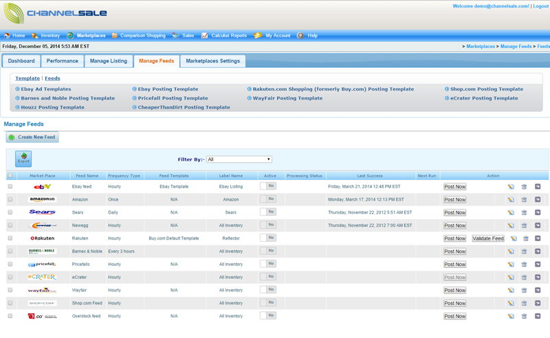 #1 Software For Product Data Feed Management | ChannelSale